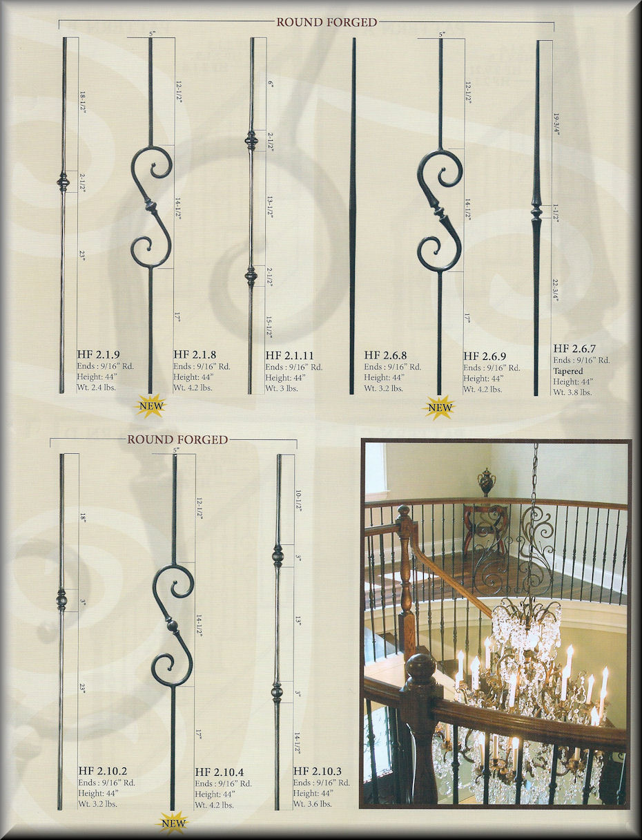 Metal Balusters for Wooden Spiral Stairs, custom made by Unique Spiral ...