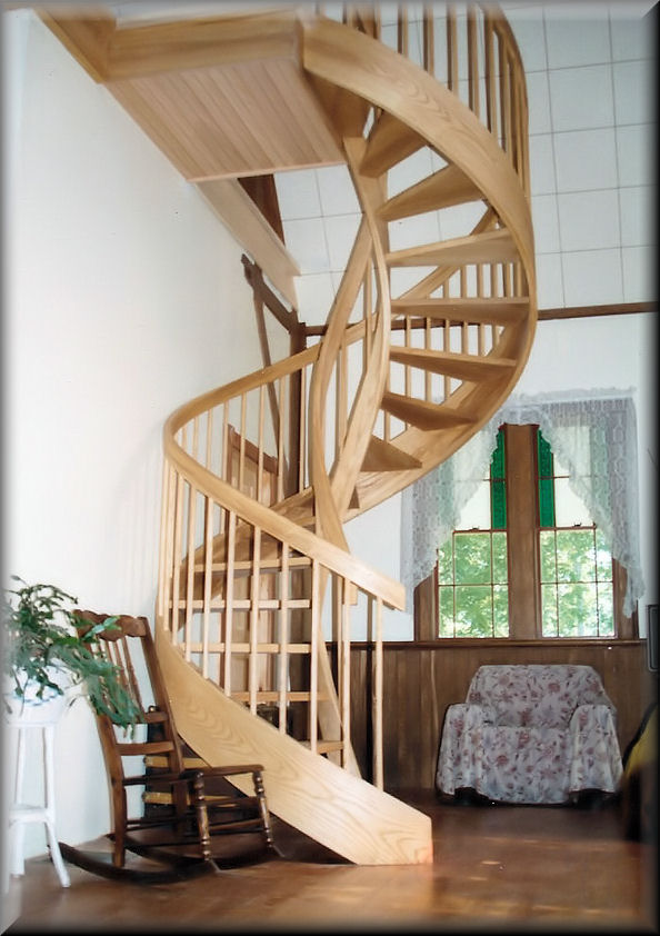 Spiral Stair Gallery with Various Custom Stair Options
